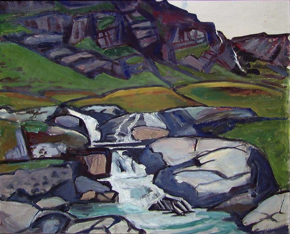 Axel Revold, Fjellbekk – Nasjonalmuseet – Samlingen