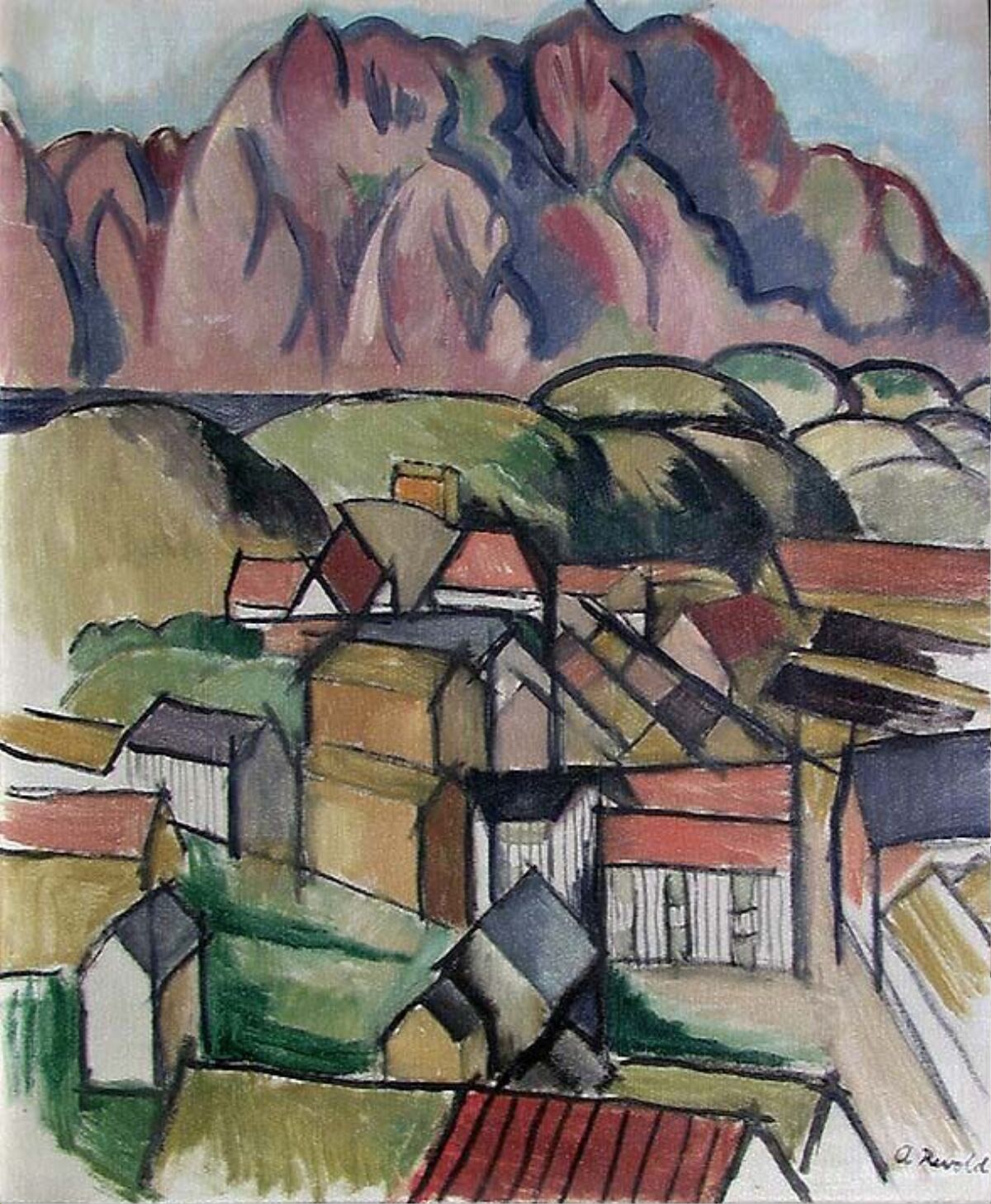 Axel Revold, Fiskevær – Nasjonalmuseet – Samlingen