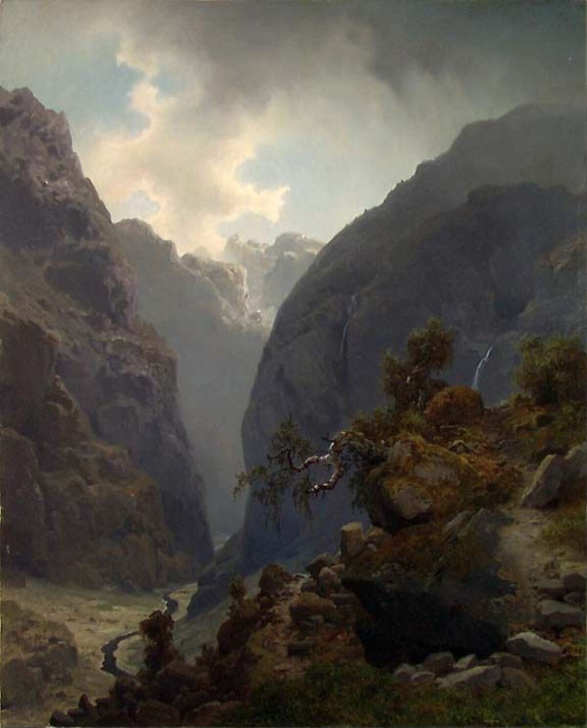 Hans Gude, Fjelldal – Nasjonalmuseet – Samlingen