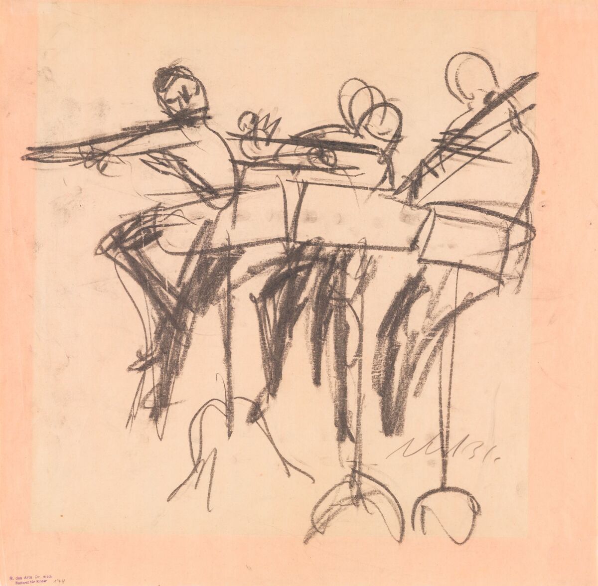 Rolf Nesch, Fløyter – Nasjonalmuseet – Samlingen