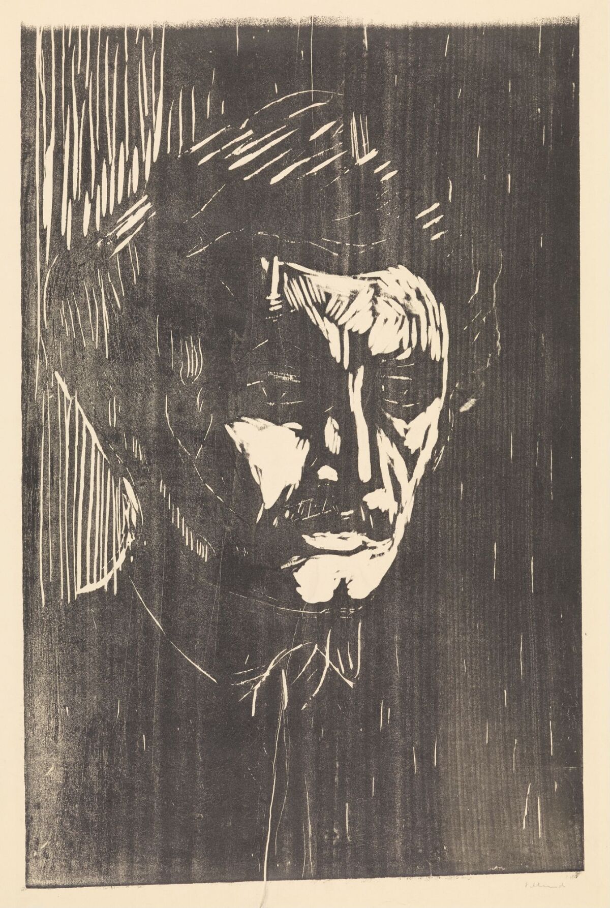 Edvard Munch, Self-Portrait – Nasjonalmuseet – Collection
