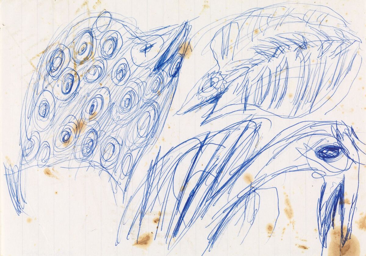 Rolf Nesch, To fisker og en fugl – Nasjonalmuseet – Collection