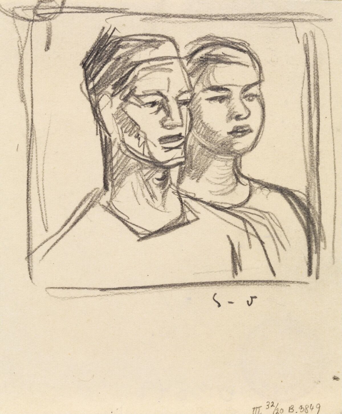 John Savio, Ungt par – Nasjonalmuseet – Samlingen