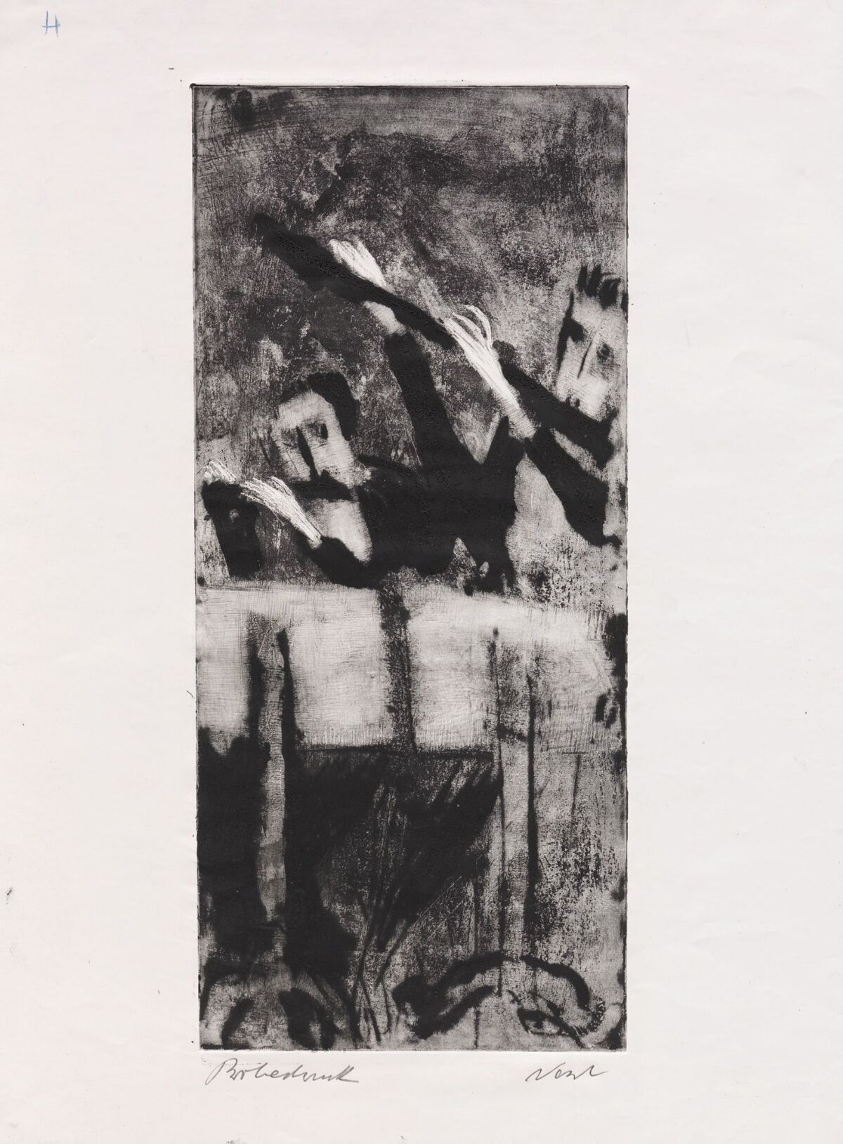 Rolf Nesch, Fløyter – Nasjonalmuseet – Samlingen