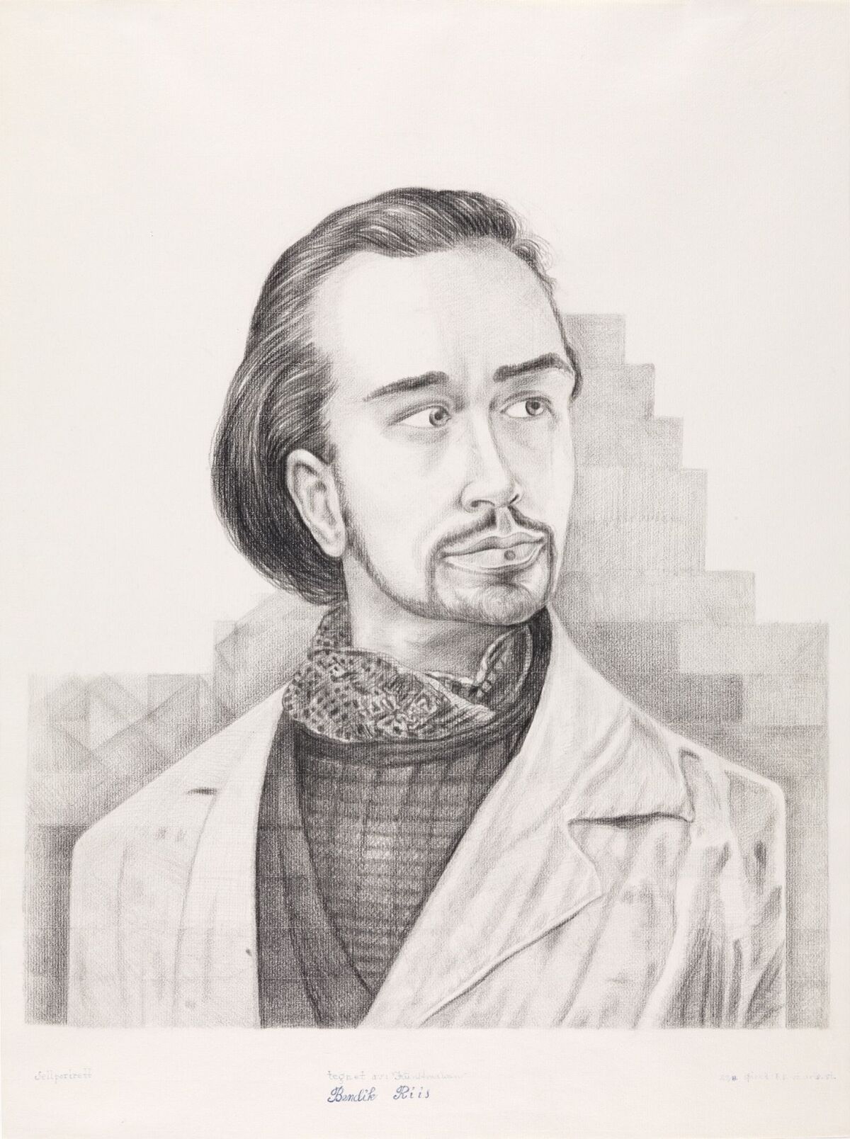 Bendik Riis, Selvportrett – Nasjonalmuseet – Samlingen