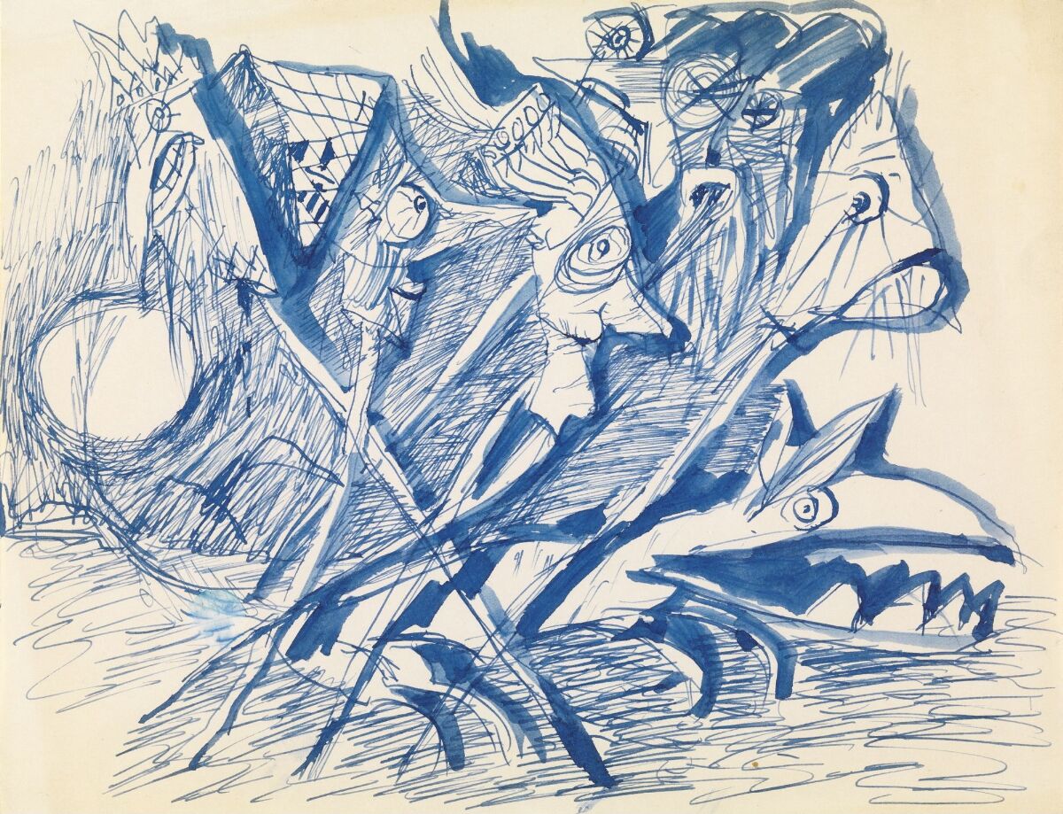 Rolf Nesch, Fantasifigurer – Nasjonalmuseet – Samlingen