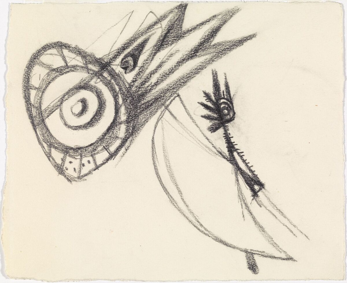 Rolf Nesch, To fantasidyr – Nasjonalmuseet – Samlingen