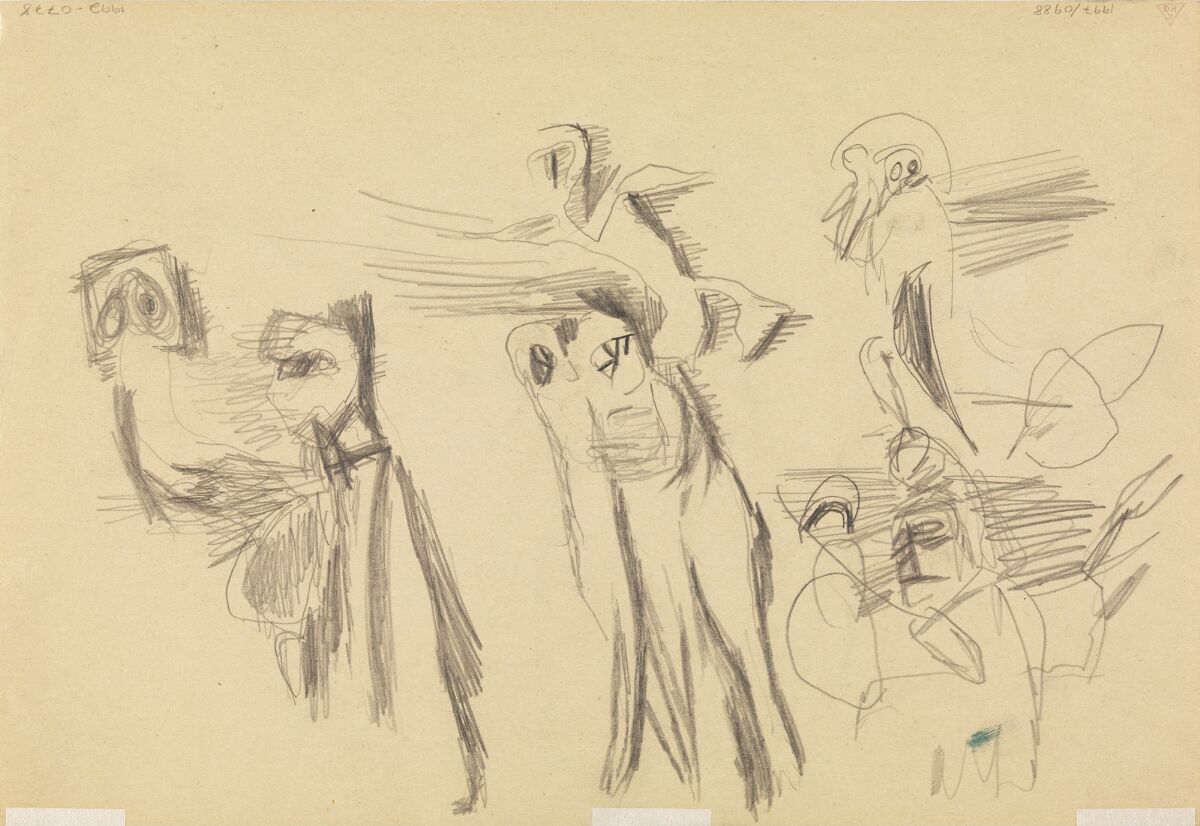 Rolf Nesch, Figurer – Nasjonalmuseet – Samlingen