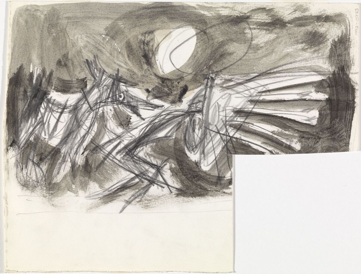 Rolf Nesch, Landskap med dyr – Nasjonalmuseet – Collection