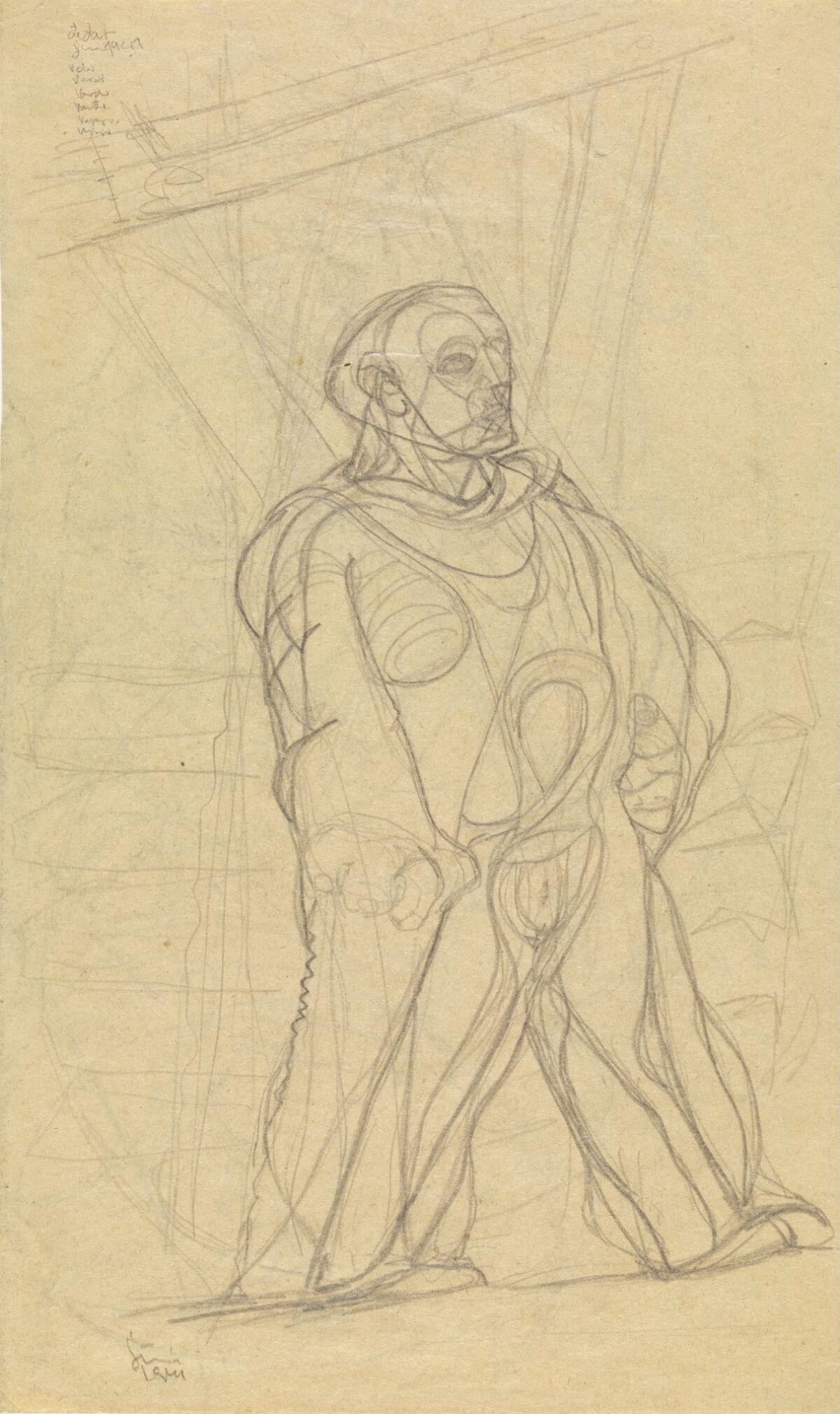 Bendik Riis, Mann – Nasjonalmuseet – Samlingen