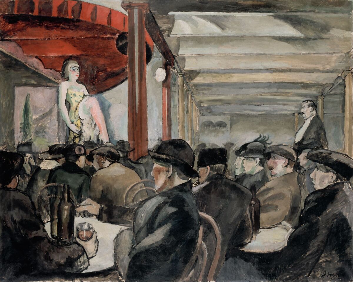 Jean Heiberg, Scene from a Café – Nasjonalmuseet – Collection