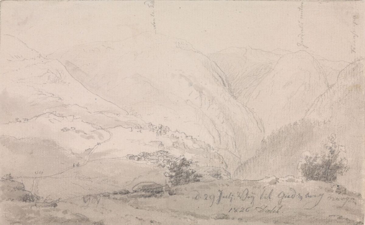 Johan Christian Dahl, Utsikt fra Stalheim – Nasjonalmuseet – Samlingen