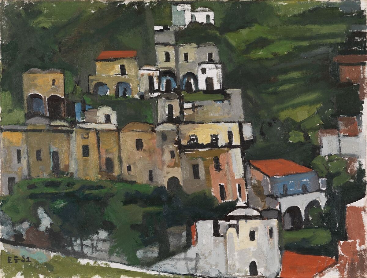 Erling Enger, Positano I – Nasjonalmuseet – Samlingen