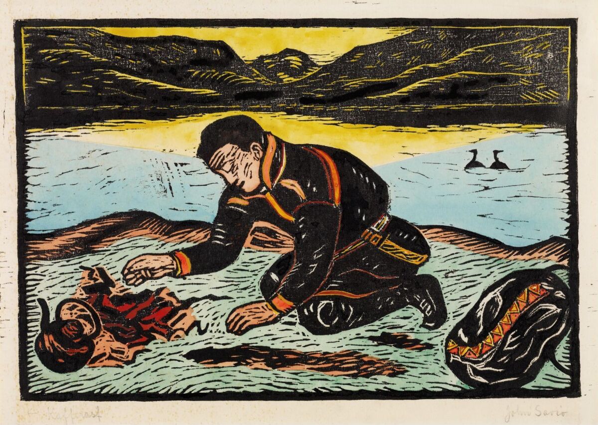 John Savio, Kafferast II – Nasjonalmuseet – Samlingen