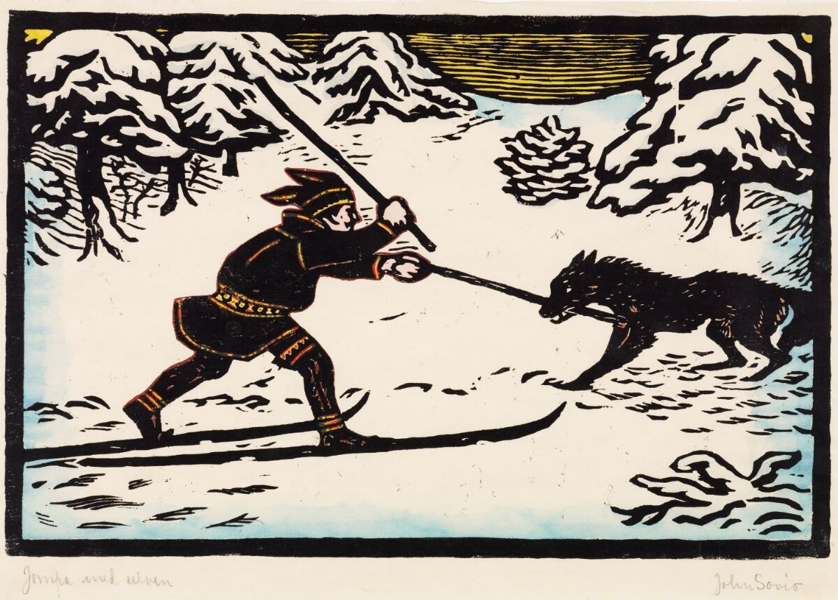 John Savio, Jompa med ulven – Nasjonalmuseet – Samlingen