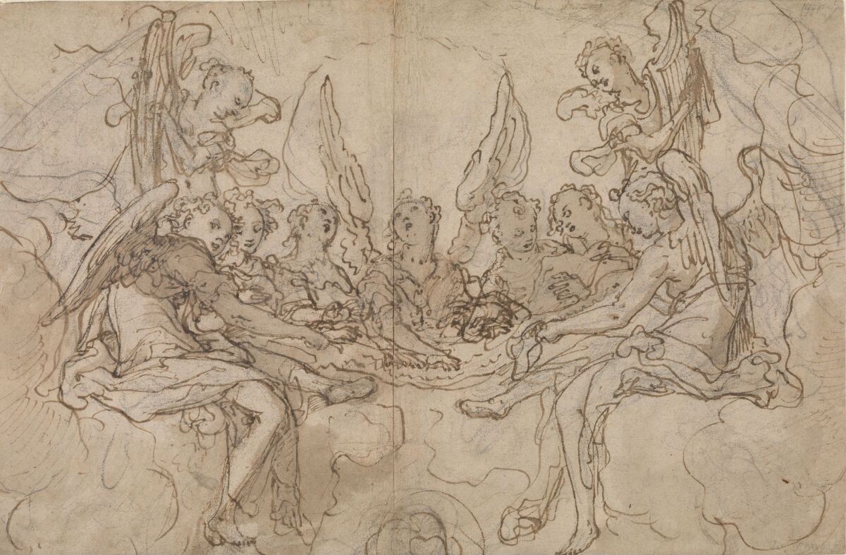 Taddeo Zuccaro, Musiserende engler – Nasjonalmuseet – Samlingen