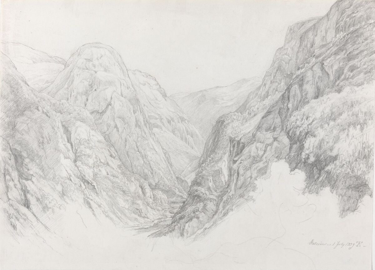 Thomas Fearnley, View from Stalheim – Nasjonalmuseet – Collection