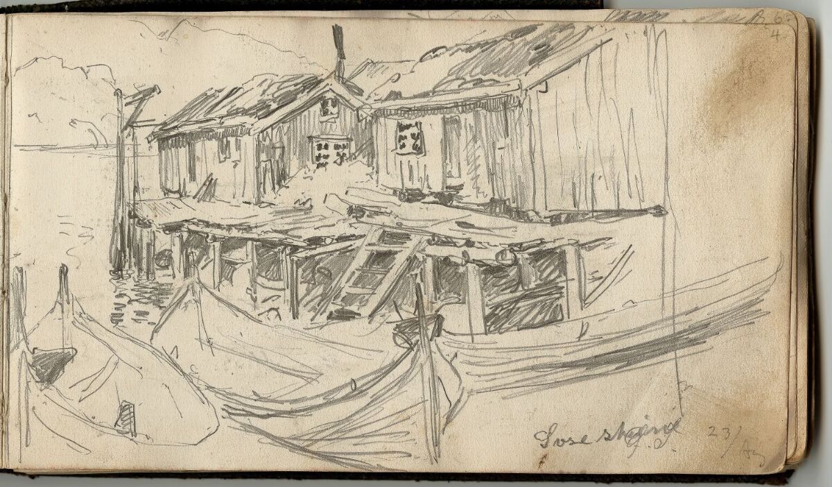Gunnar Berg, Øvre Steine, Vestvågøya – Nasjonalmuseet – Samlingen