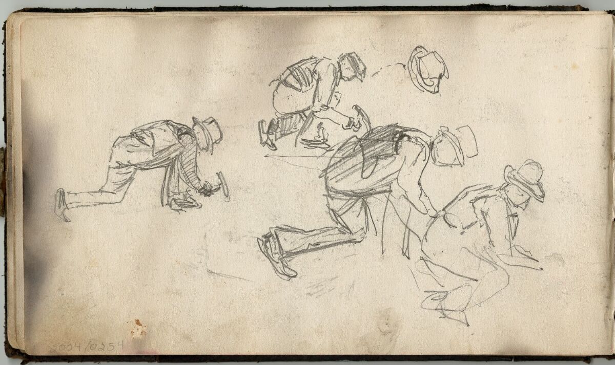 Gunnar Berg, Figurstudier – Nasjonalmuseet – Samlingen