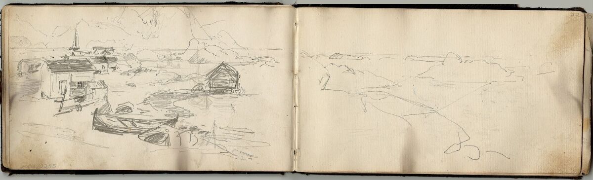 Gunnar Berg, Fra Svolvær – Nasjonalmuseet – Samlingen