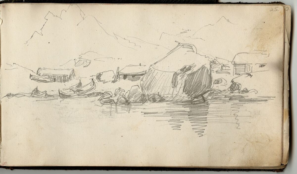 Gunnar Berg, Fra Lofoten – Nasjonalmuseet – Samlingen