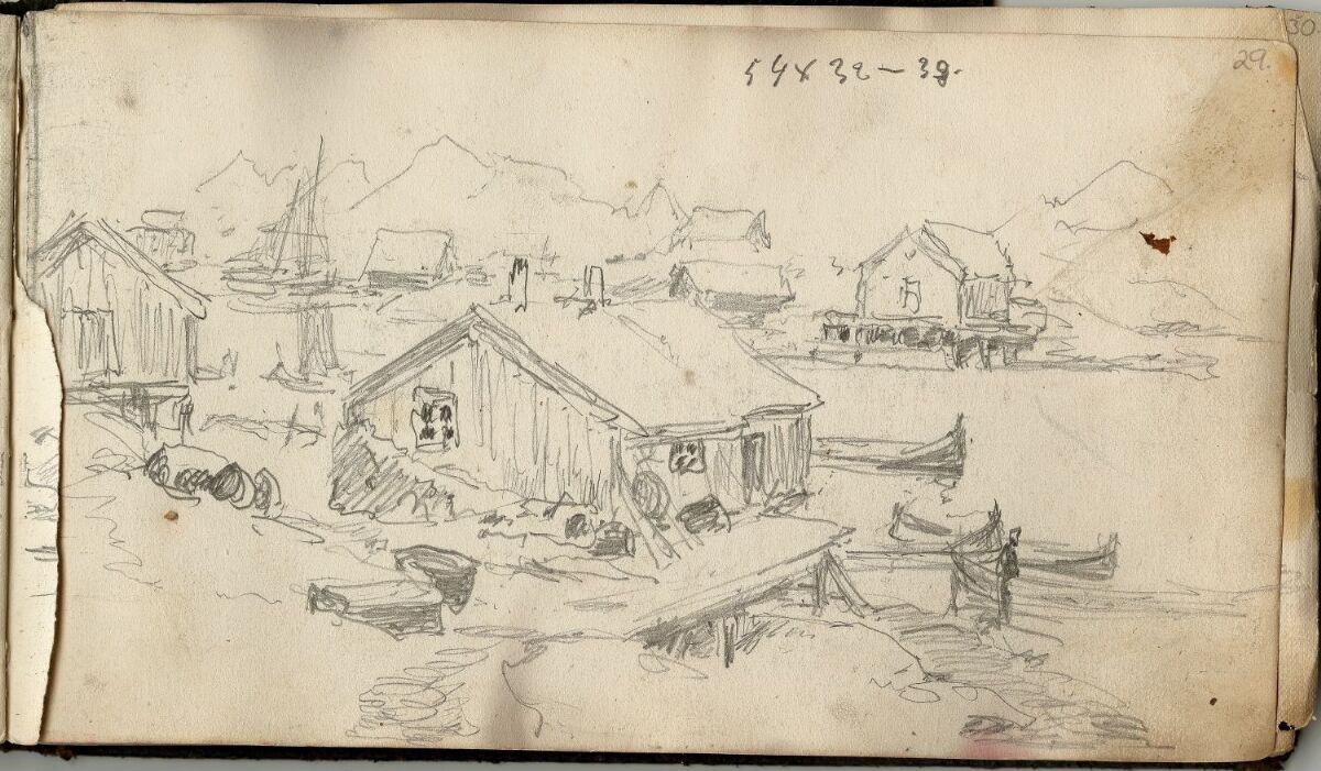 Gunnar Berg, Fra Svinøya – Nasjonalmuseet – Samlingen