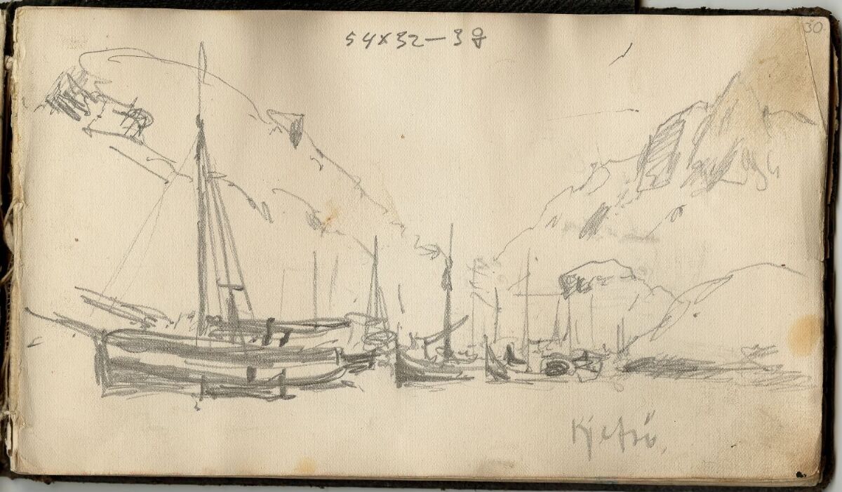 Gunnar Berg, Fra Kjefsøy – Nasjonalmuseet – Samlingen