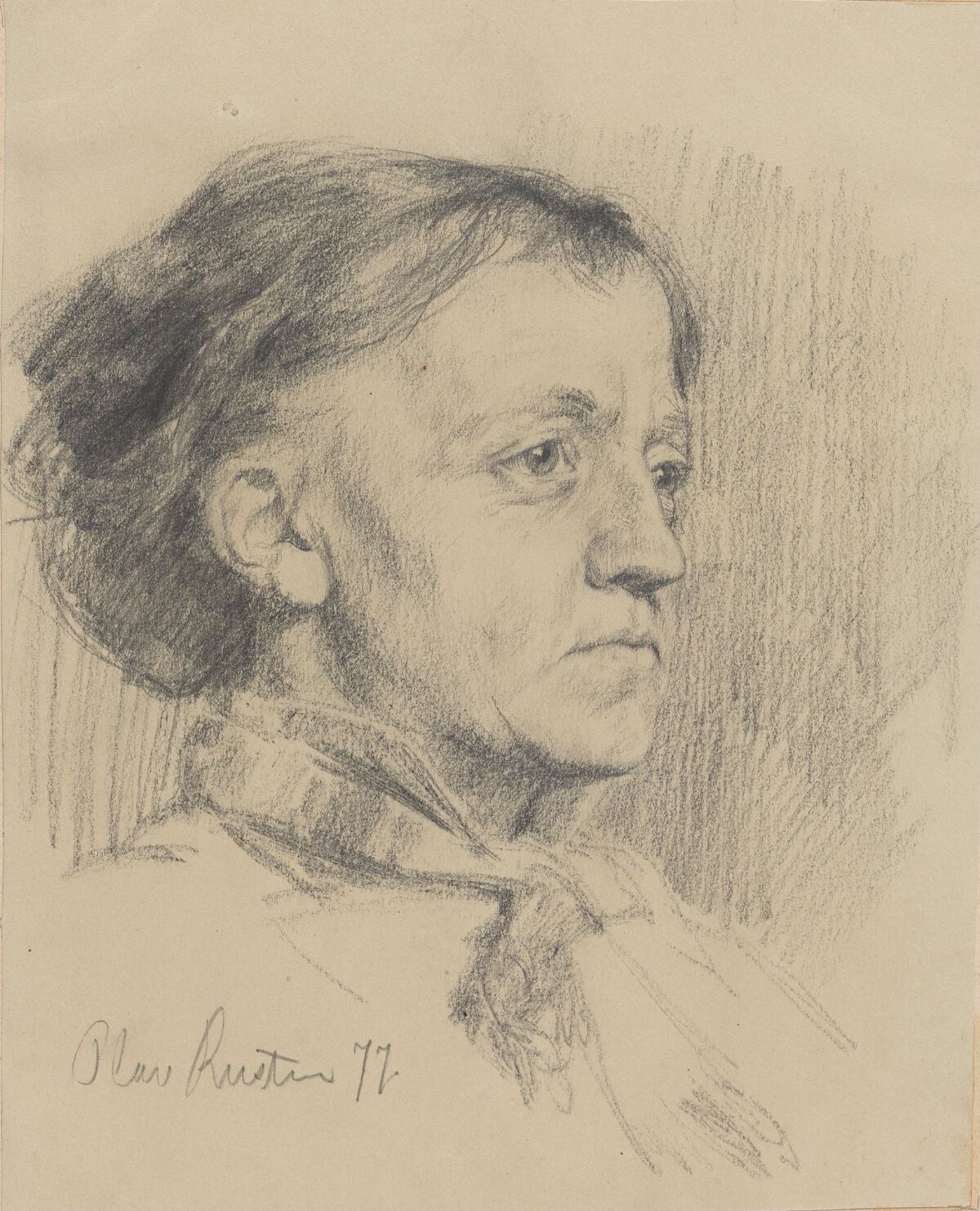 Olav Rusti, Kitty Kielland – Nasjonalmuseet – Samlingen