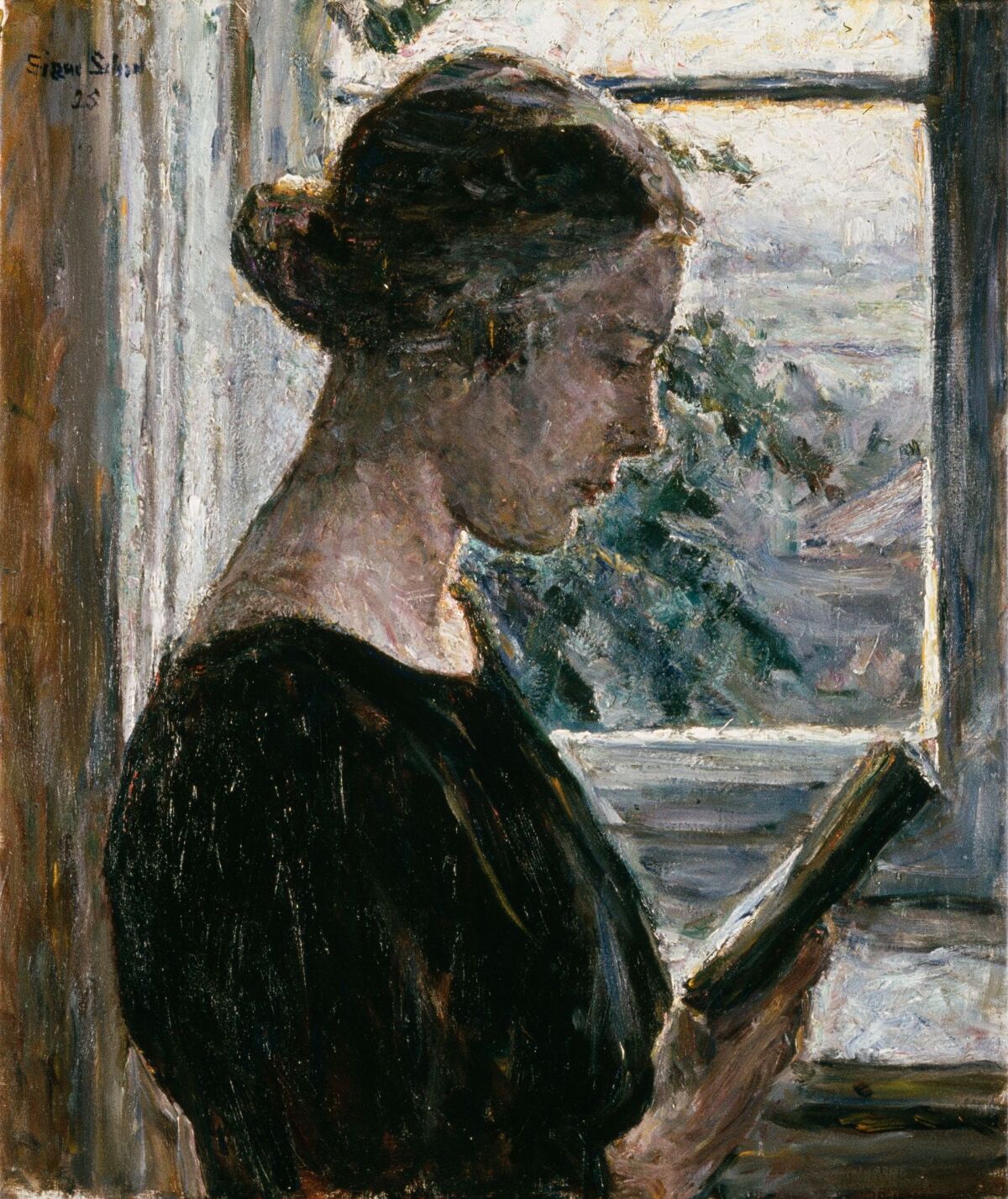 Signe Scheel, Woman in Profile – Nasjonalmuseet – Collection