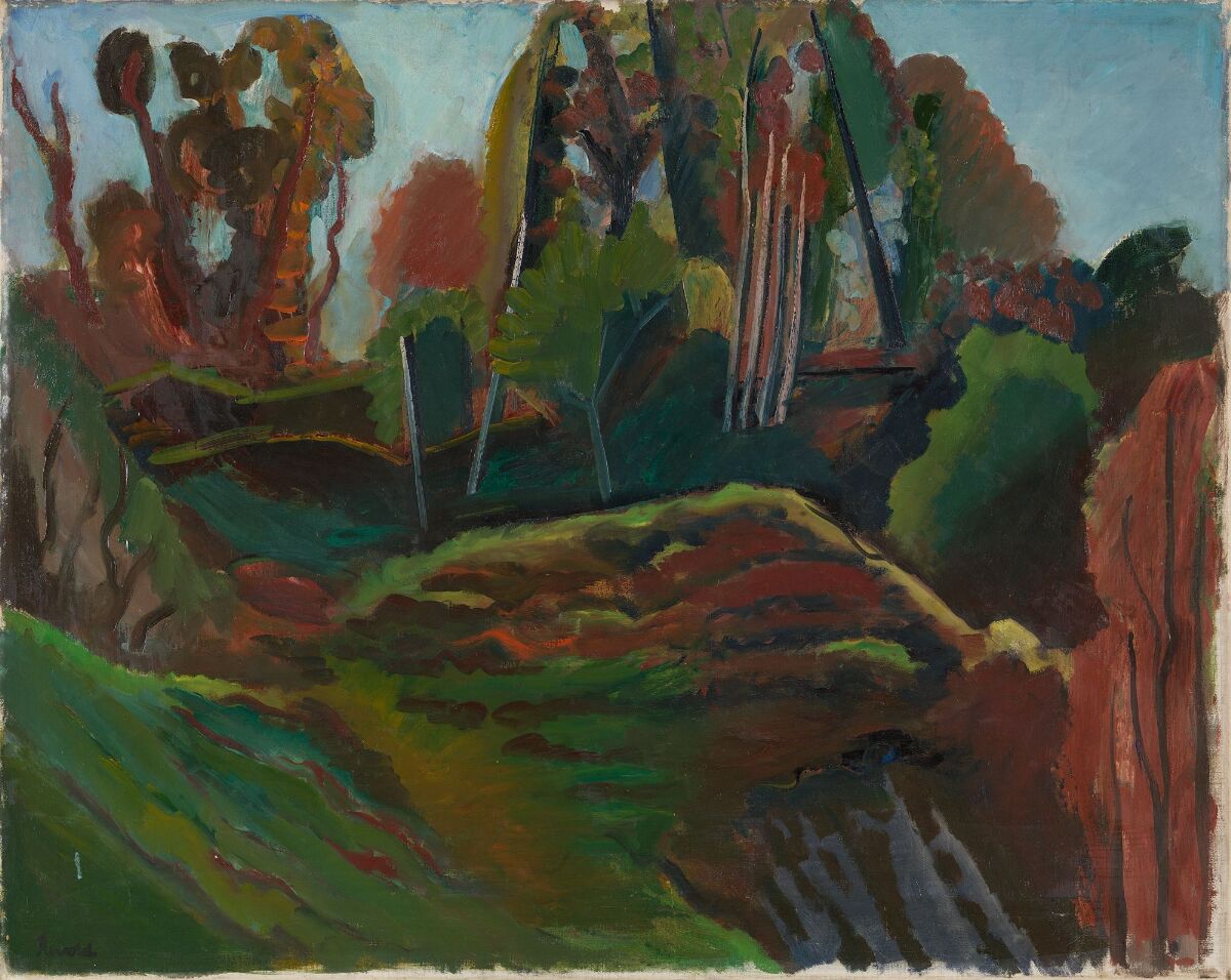 Axel Revold, Nordlandsskog – Nasjonalmuseet – Samlingen