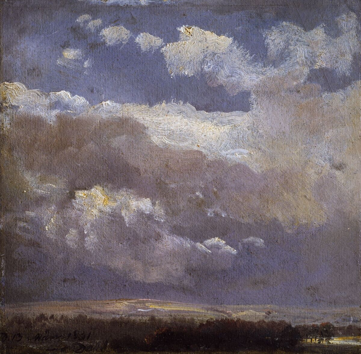 Johan Christian Dahl, Thunderclouds – Nasjonalmuseet – Collection