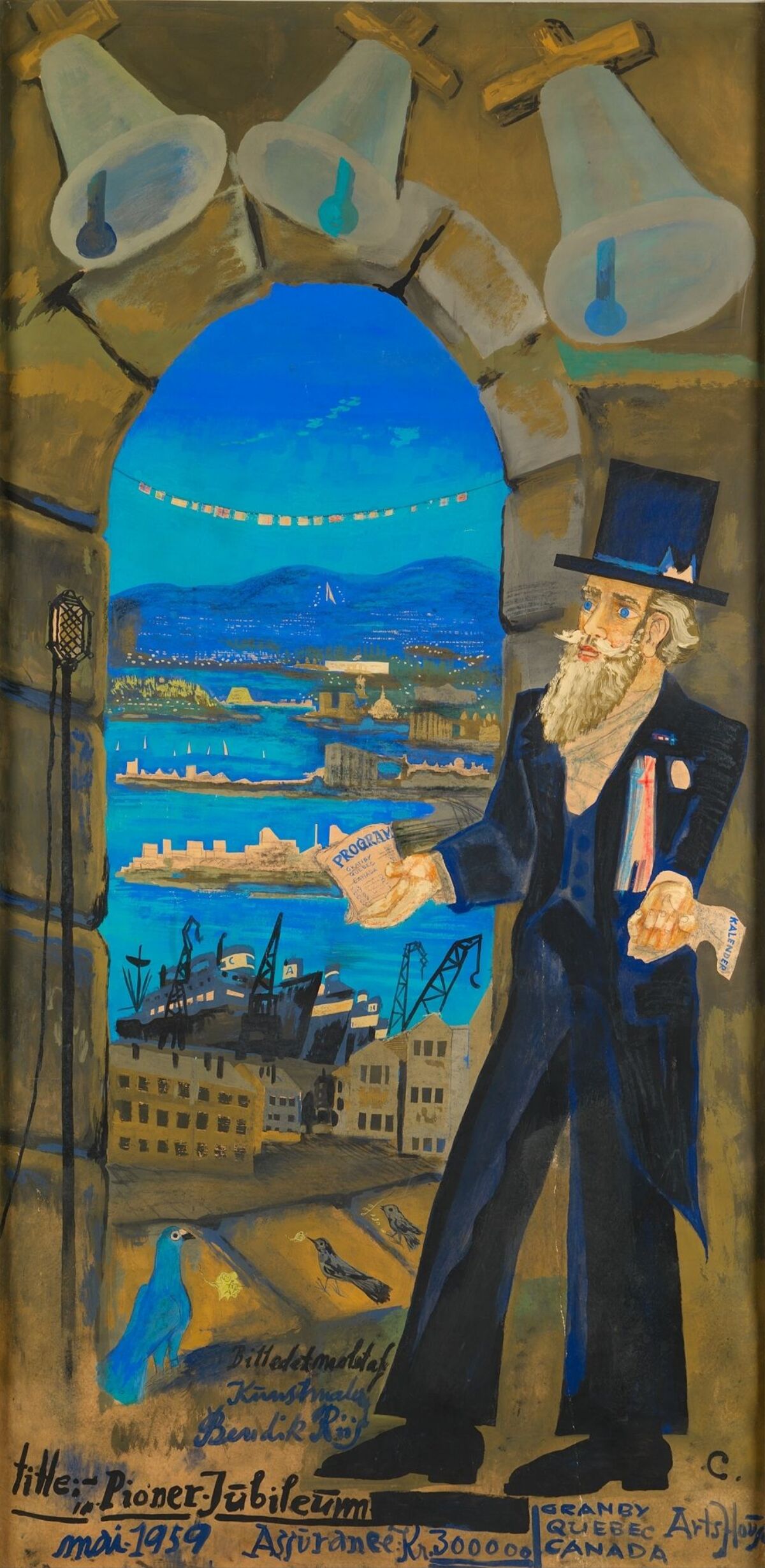 Bendik Riis, Pioner-Jubileum – Nasjonalmuseet – Collection