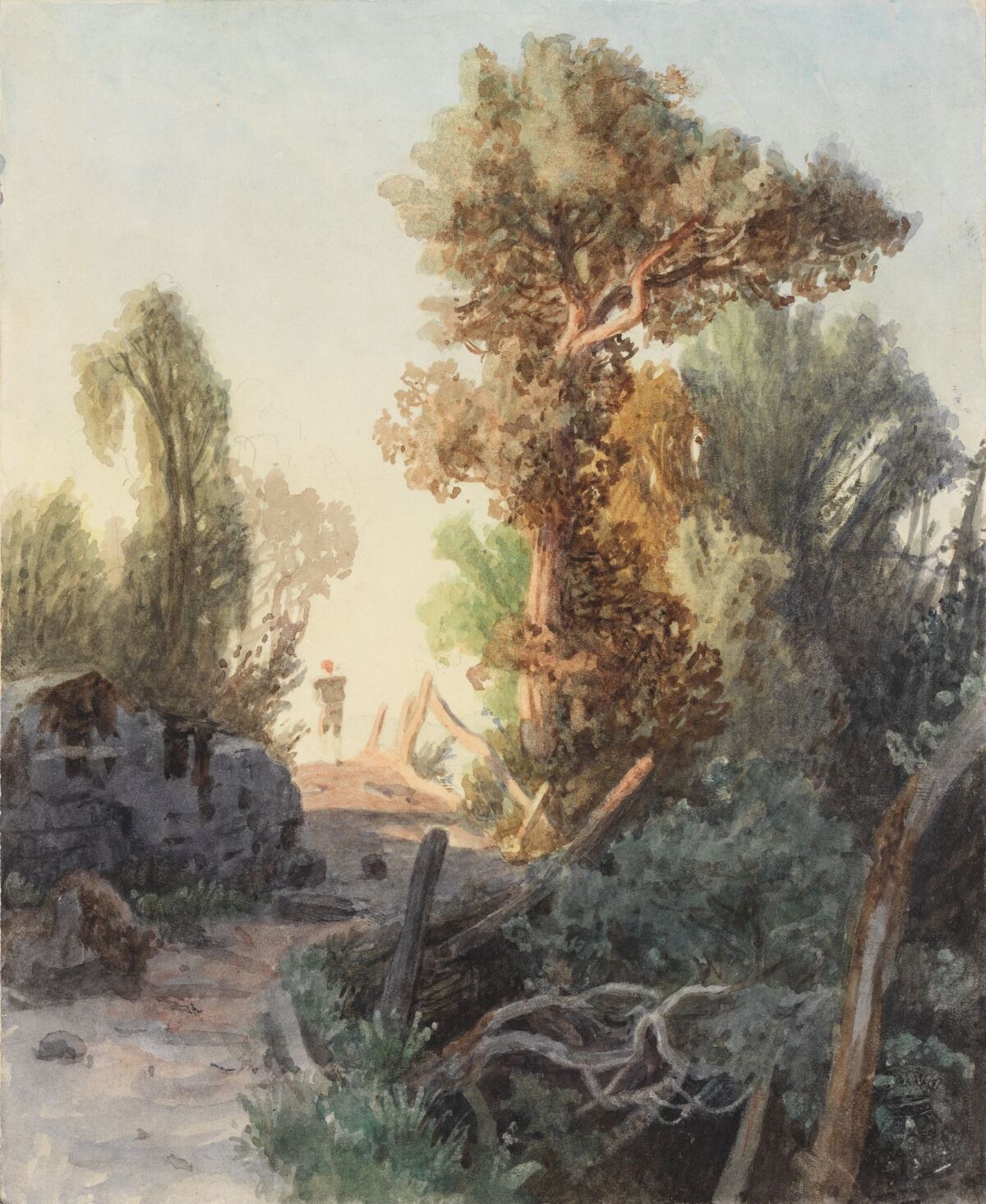 August Cappelen, Tegning – Nasjonalmuseet – Samlingen