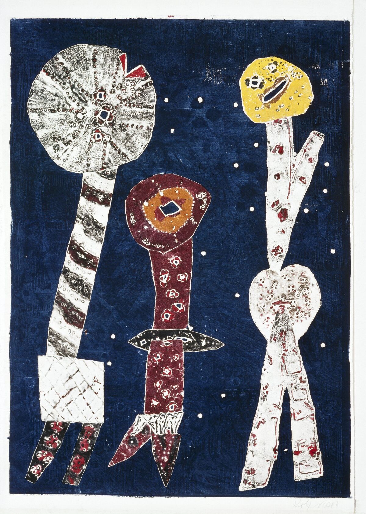 Rolf Nesch, Dans – Nasjonalmuseet – Collection