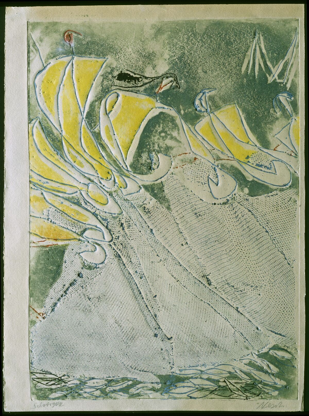 Rolf Nesch, Sildefiske – Nasjonalmuseet – Samlingen