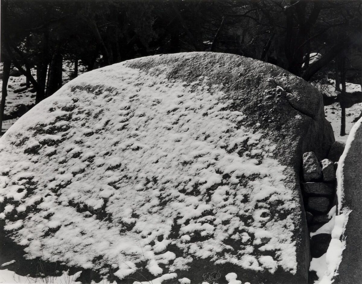 Per Berntsen, Stein med snø, Derbyshire, 1976 – Nasjonalmuseet – Collection