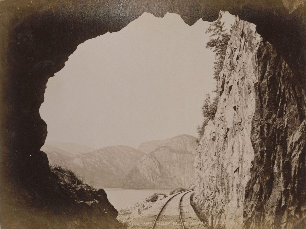 Knud Knudsen, Parti mellem Dale og Bolstad – Nasjonalmuseet – Samlingen