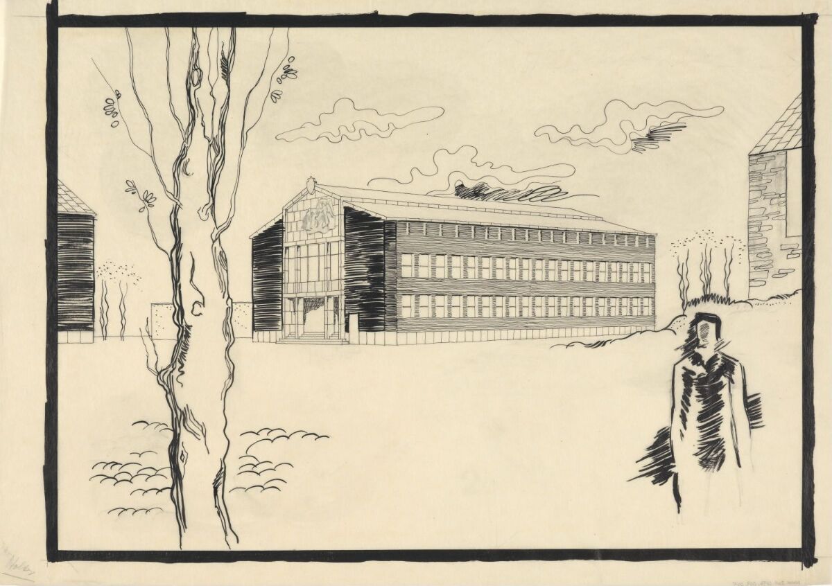 Nils Holter, Divide. Tinghus i Namsos – Nasjonalmuseet – Samlingen