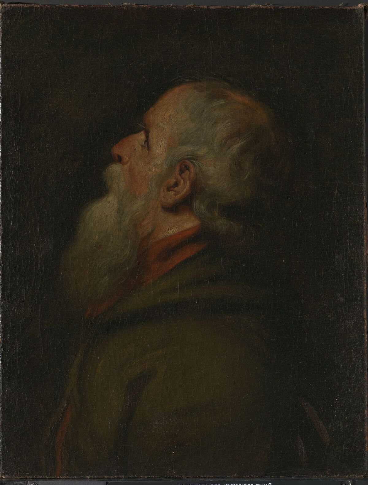 Charles François Hutin, An old Man – Nasjonalmuseet – Collection