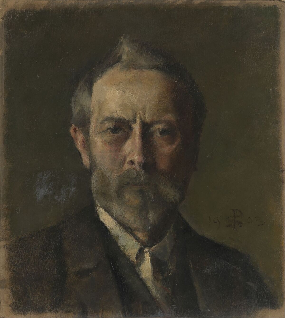 Peter Alfred (P.A.) Schou, Selvportrett – Nasjonalmuseet – Samlingen
