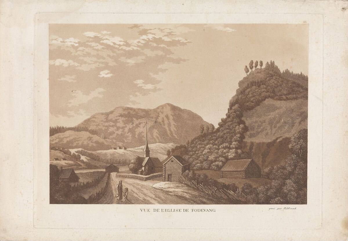 Heinrich August Grosch, Ukjent, Fåvang kirke, Ringebu – Nasjonalmuseet ...