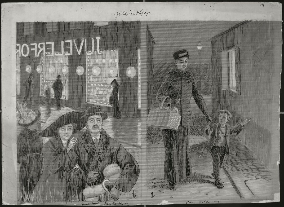 Andreas Bloch, Juleinnkjøp – Nasjonalmuseet – Samlingen