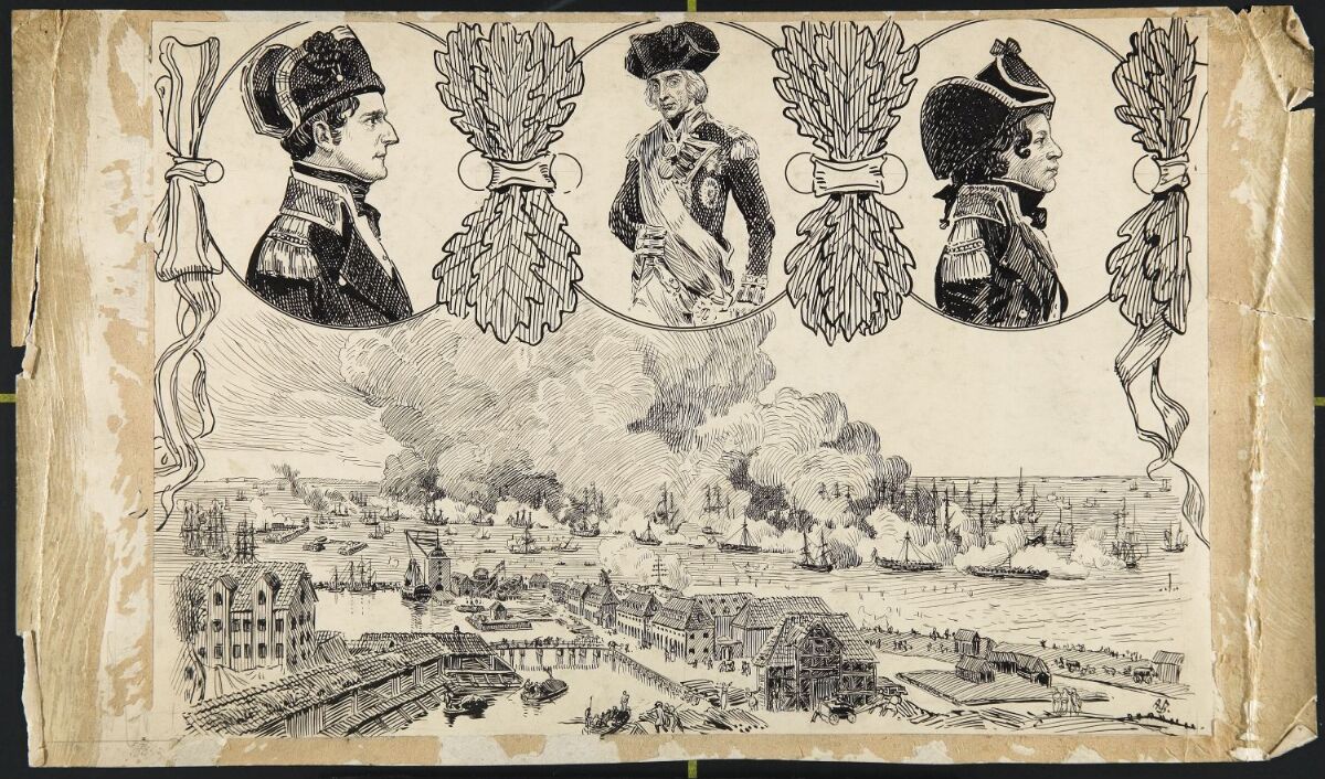 Andreas Bloch, The Battle of Copenhagen in 1801 – Nasjonalmuseet ...