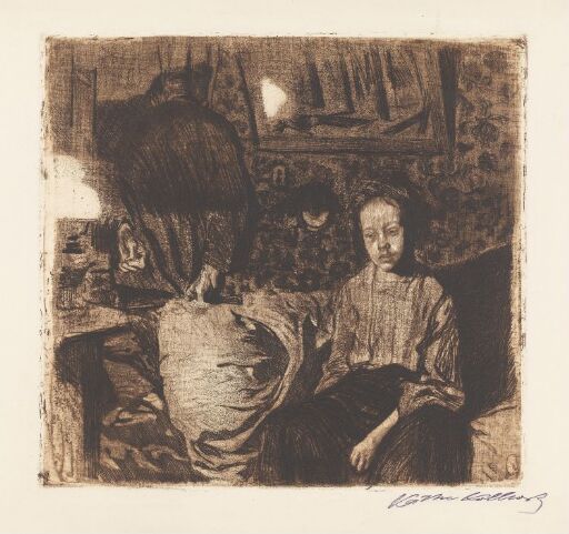 Emil Richter, Käthe Kollwitz, O. Felsing, Ungt par – Nasjonalmuseet ...
