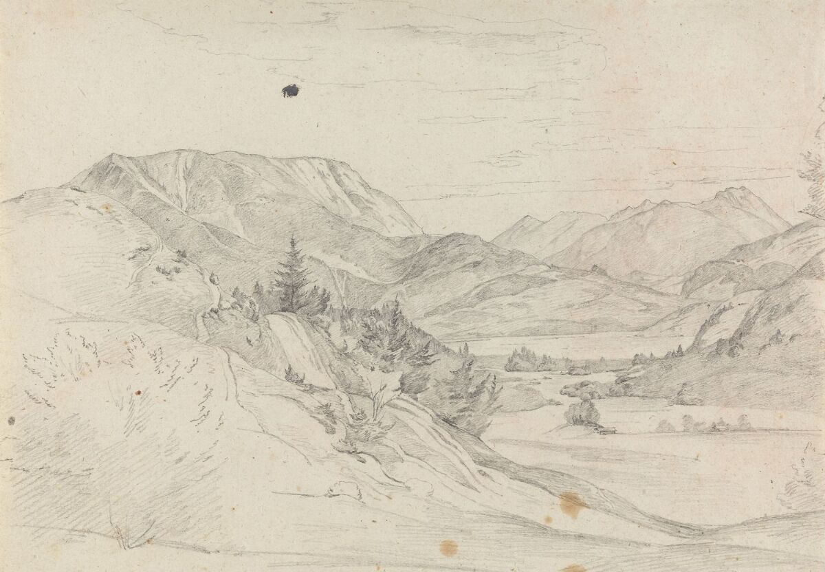 Thomas Fearnley, Landskap med fjell og vann – Nasjonalmuseet – Collection