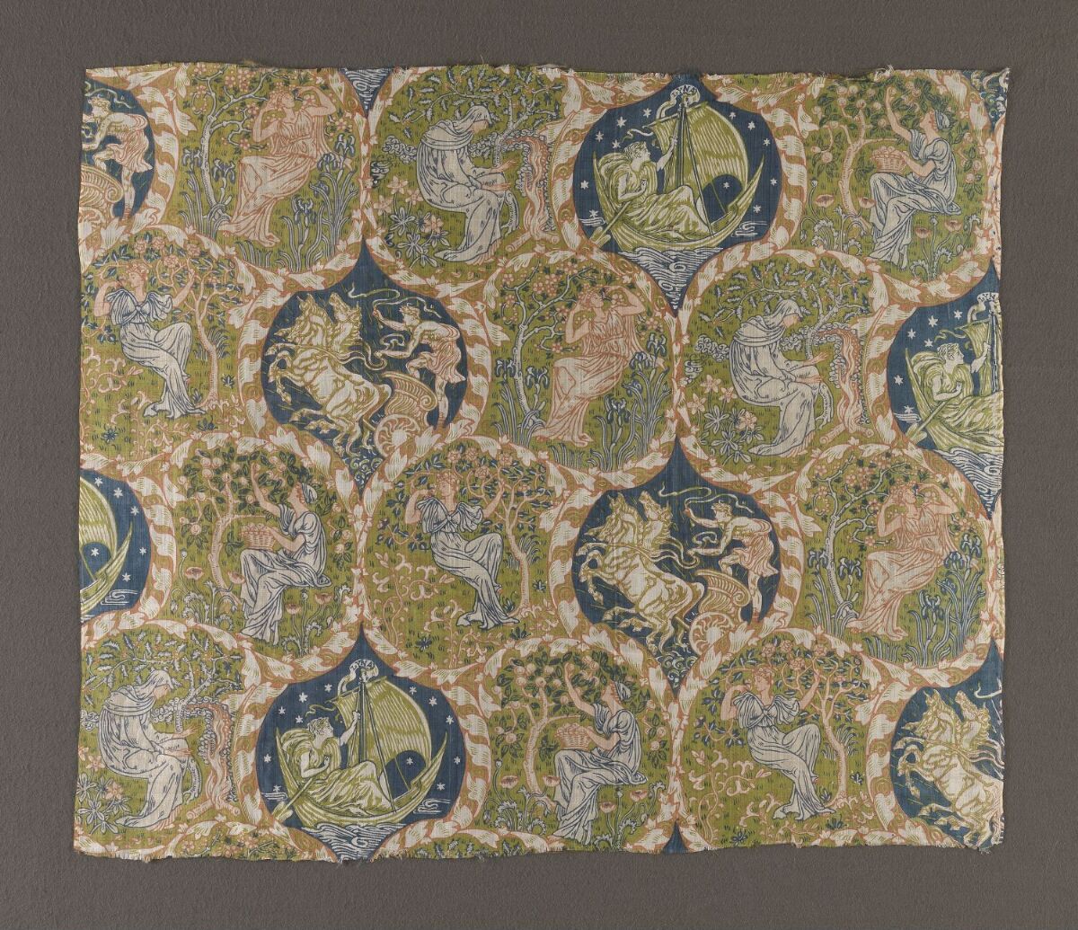 Walter Crane, Thomas Wardle, Liberty & Co, The Four Seasons ...