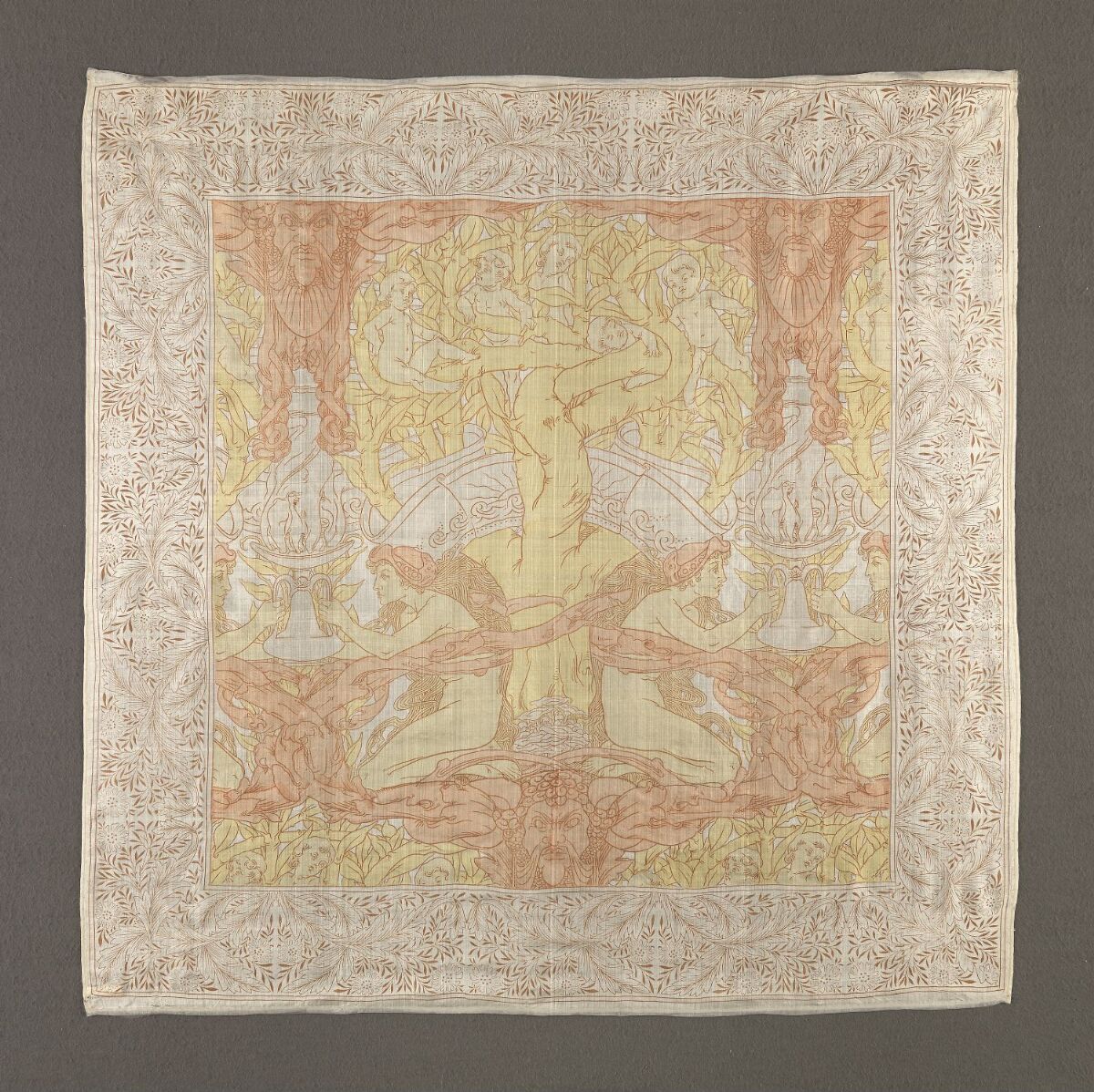 Léon Victor Solon, Thomas Wardle, Stoffprøve – Nasjonalmuseet – Collection