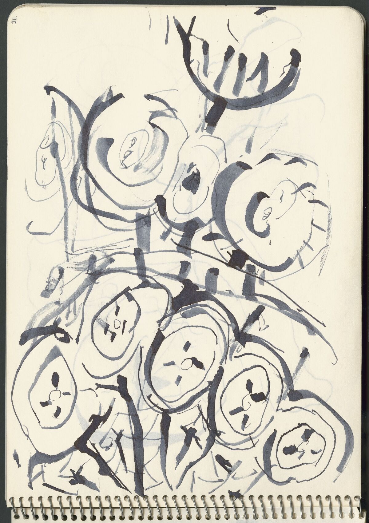 Rolf Nesch, Blomster – Nasjonalmuseet – Samlingen