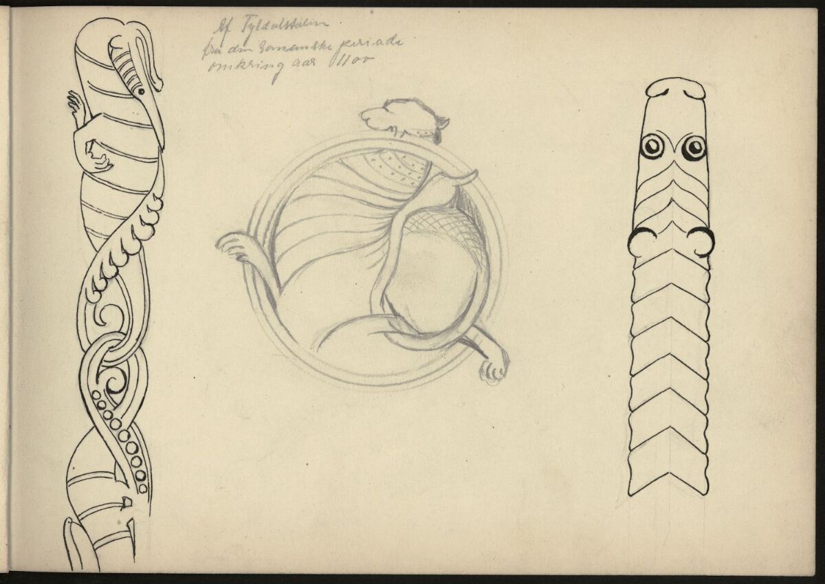 Laura Hovland, Motifs from the Tyldal Chair – Nasjonalmuseet – Collection