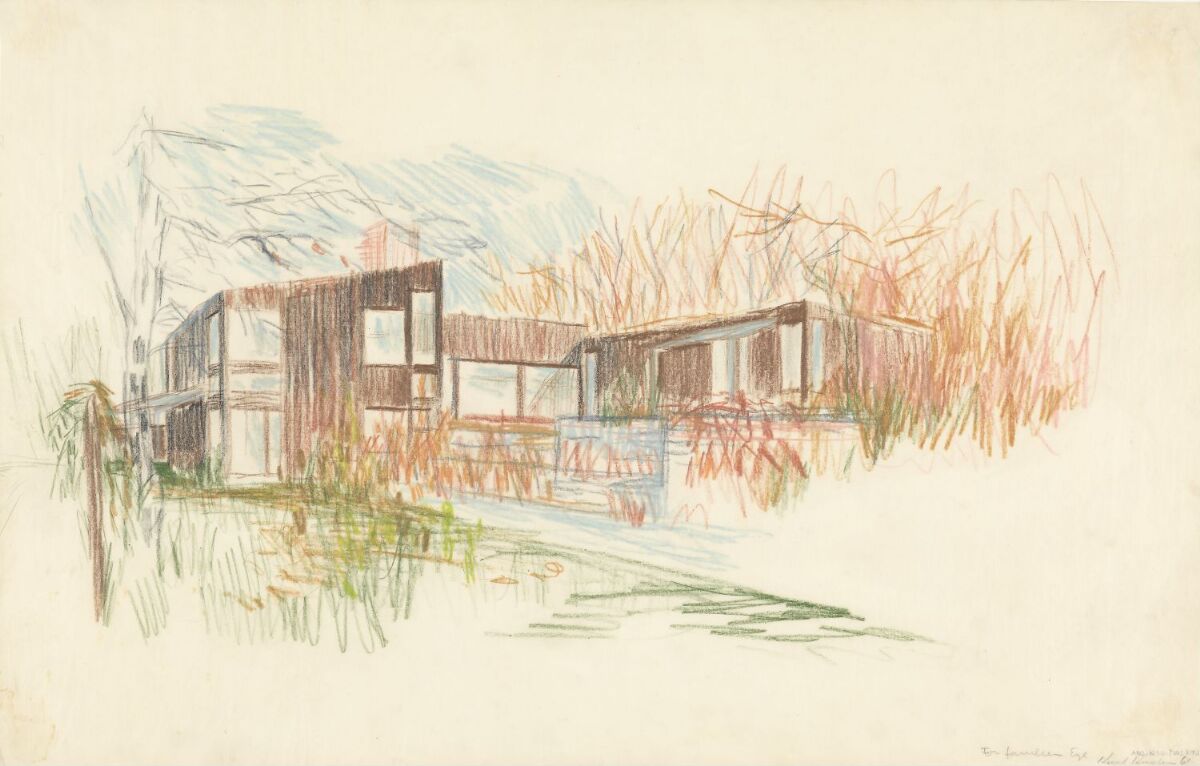 Knut Knutsen, Enebolig for familien Ege – Nasjonalmuseet – Collection